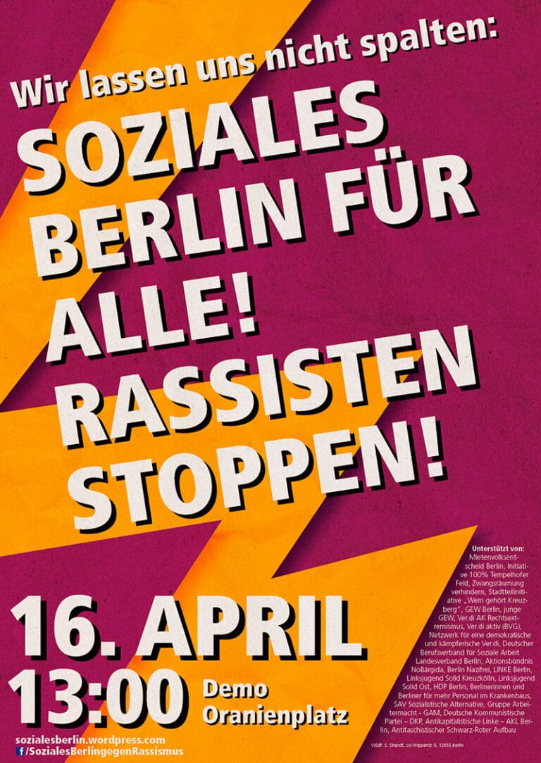 Soziales Berlin für alle! – Sebastian Rave